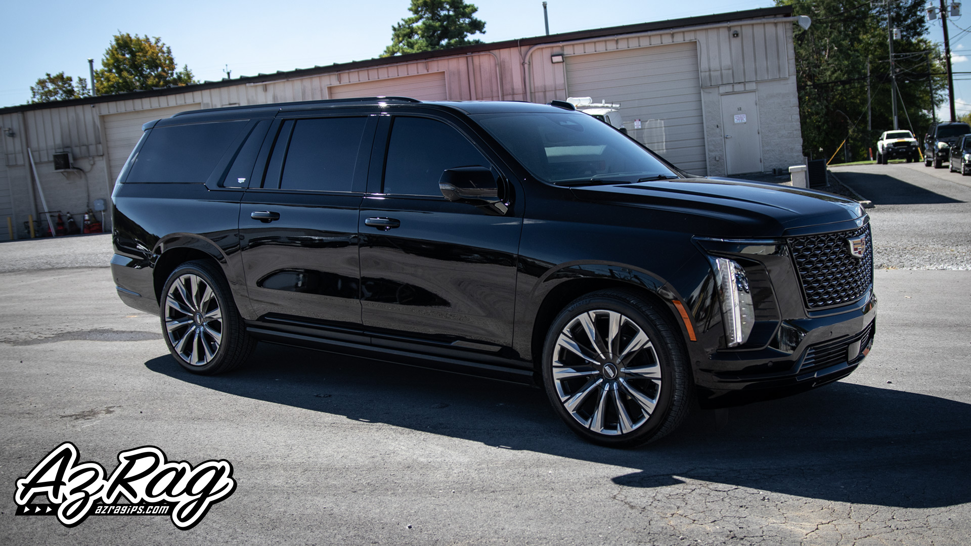 2025 Cadillac Escalade Black Out Package - AZ Rag Installation & Print ...
