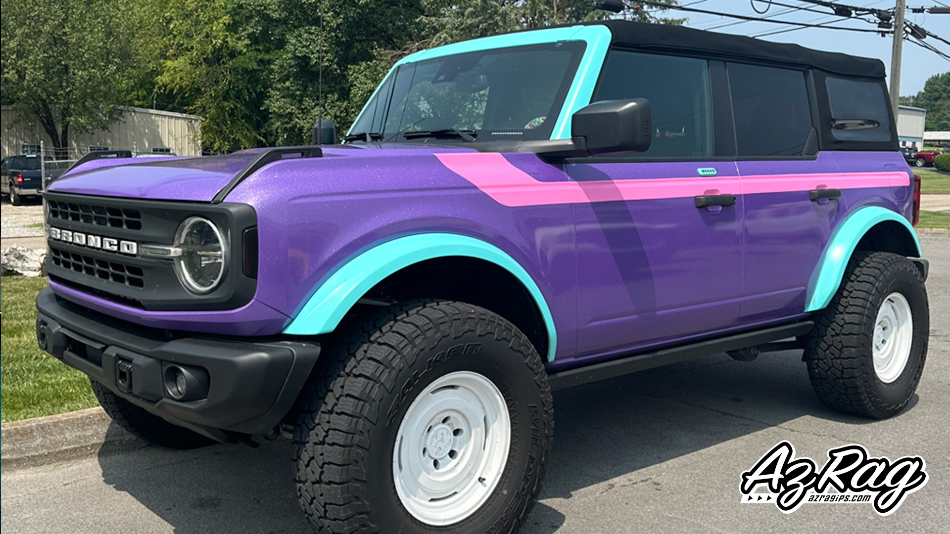 Sixth Gen Ford Bronco - Vinyl Wrap Deposit | AZ Rag Installations ...